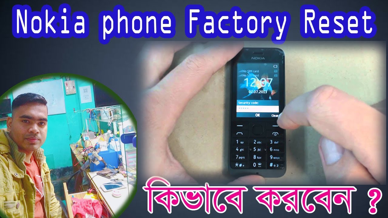 How to Factory Reset Nokia Phone#Madhyamtech - YouTube