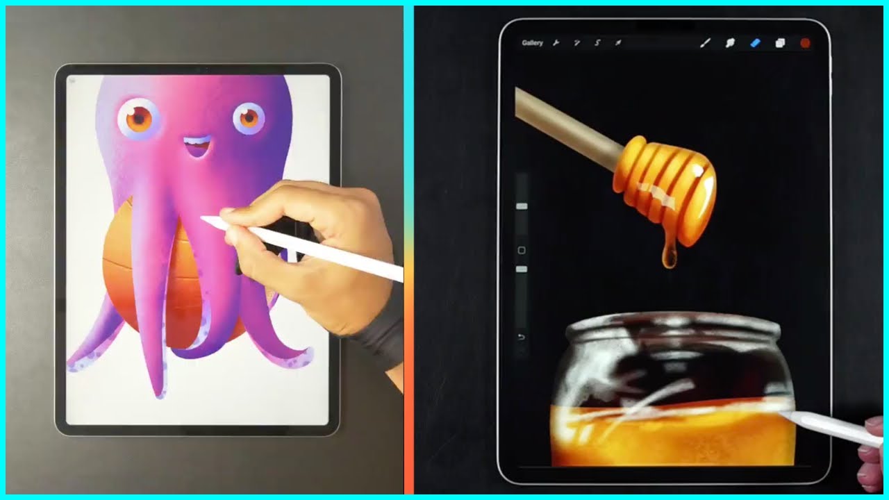 Digital Art Ipad Pro 2020 | Awesome Artist 4 | Procreate - YouTube