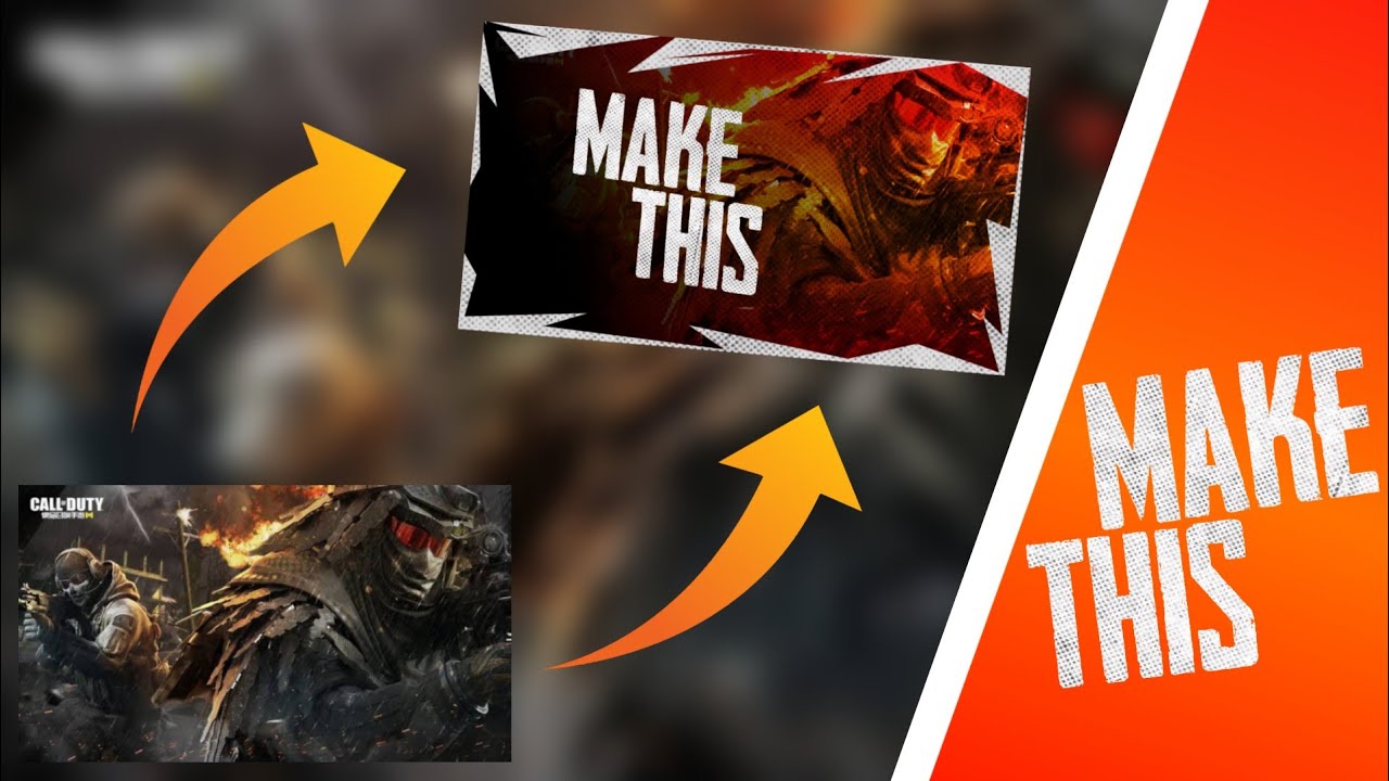 Make this inspired thumbnail of COD MOBILE ON ANDROID /BY TST. - YouTube