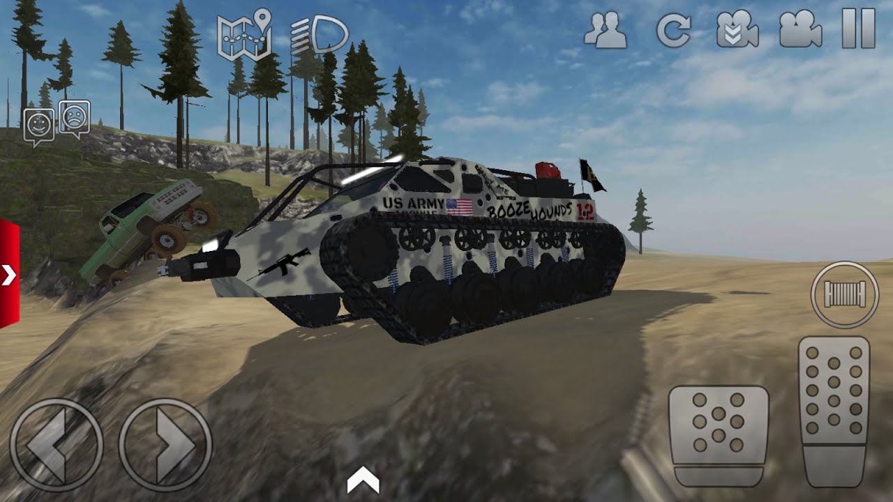 Offroad Outlaws Veterans Day Exclusive Vehicles (Ripsaw Military Tank ...