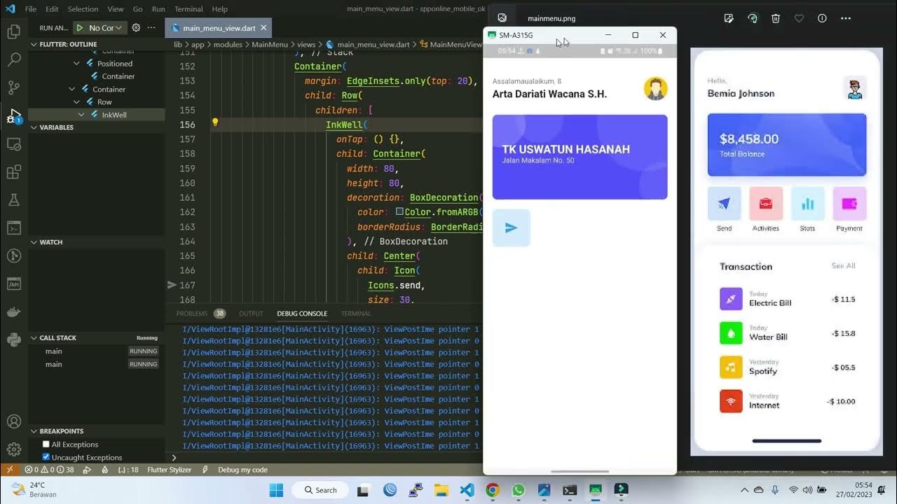 Laravel API dan Flutter #33 Membuat Icon Transparan - YouTube