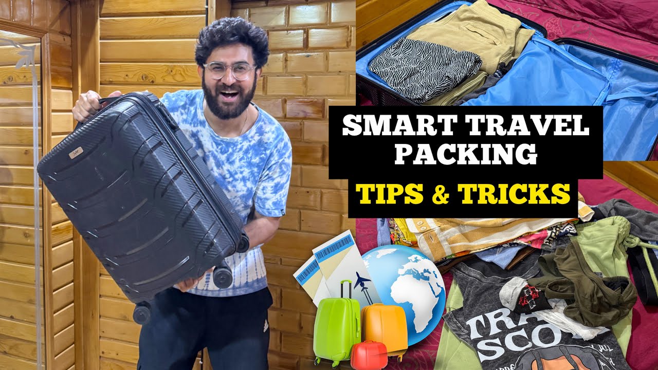 Smart Travel Packing Tips and Hacks for Men | Organized Packing for a ...