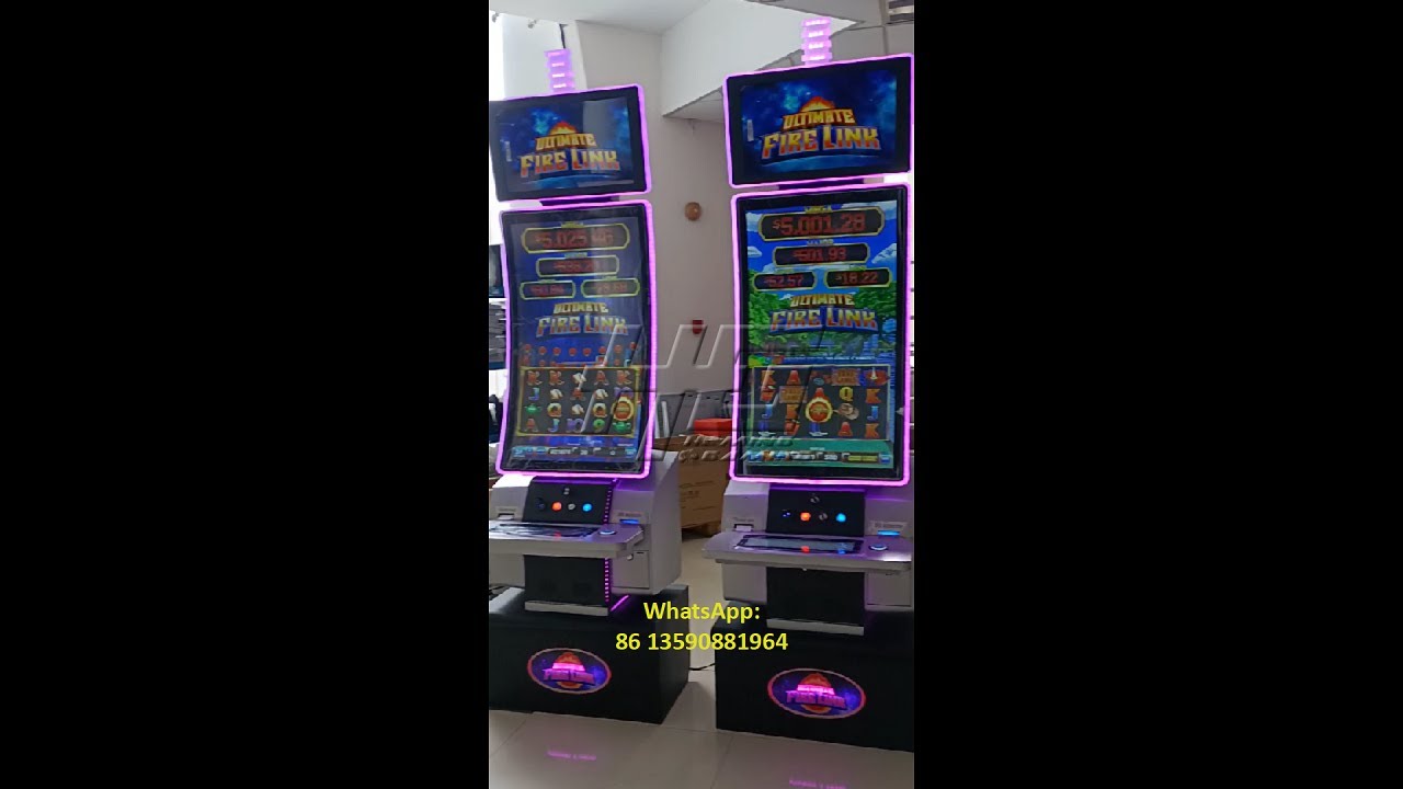 43 Inch Vertical Skill Slot Machine With Fire Link,Dragon Link Touch ...