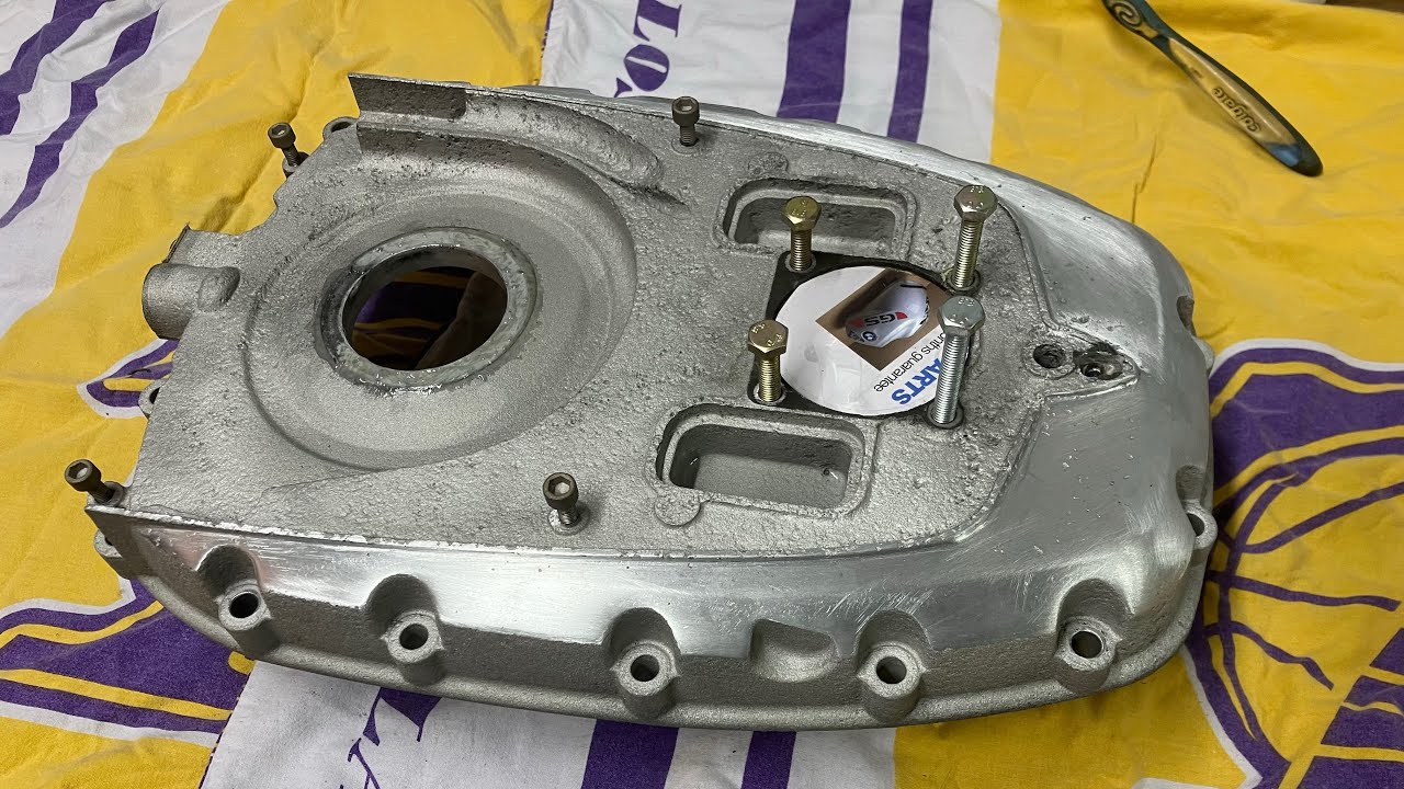 Bmw r1200gs timing cover refurb - YouTube