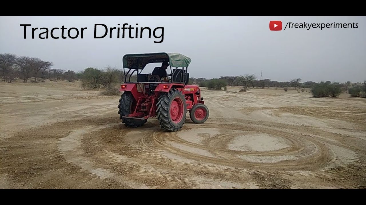 Tractor Drifting | Freaky Experiments | Adventures Stunts | - YouTube