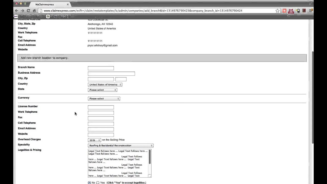 Adding A Branch Location - YouTube