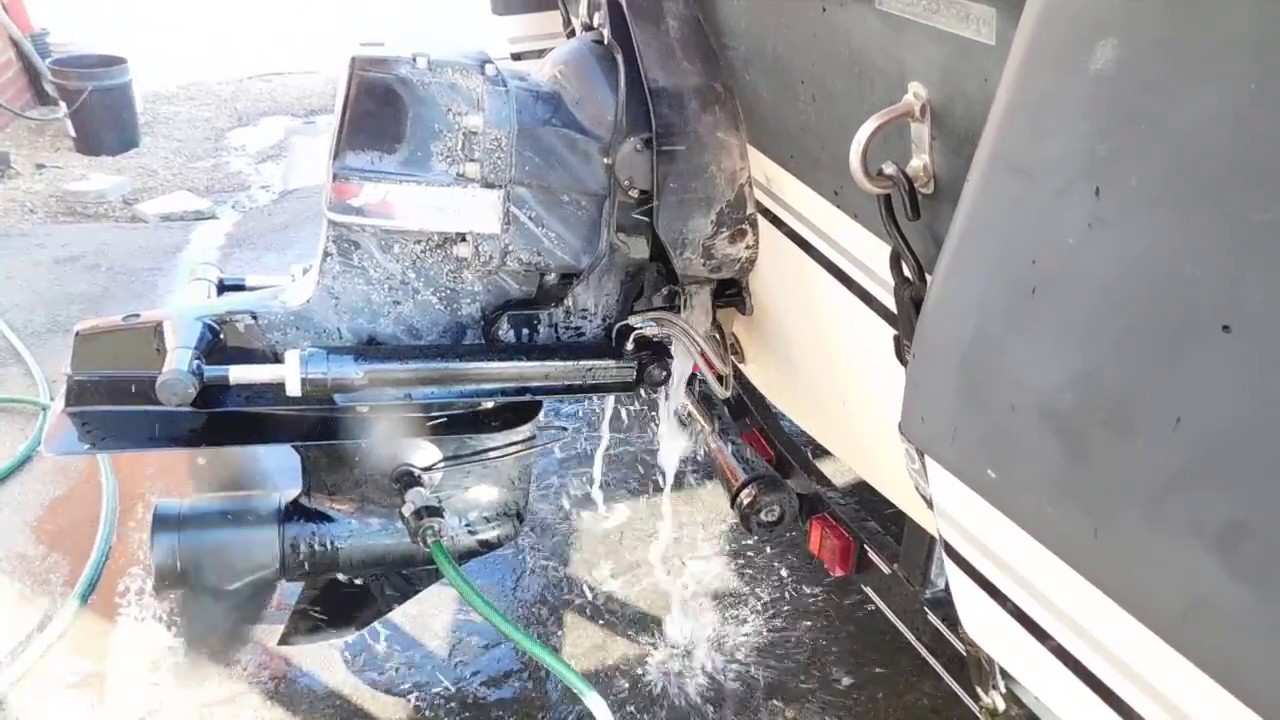 Mercruiser Pumping Water with New Impeller 6-26-17 - YouTube