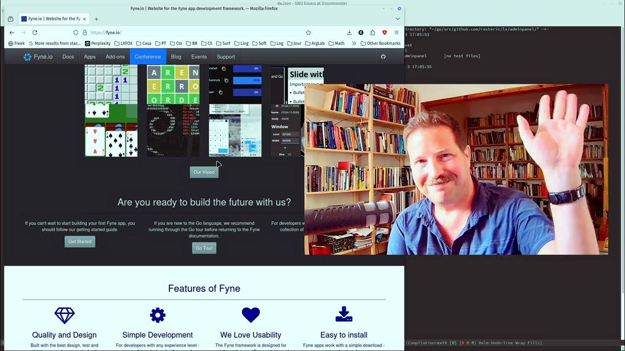 Fyne | Golang GUI Frameworks in 2025, Part 1 - YouTube
