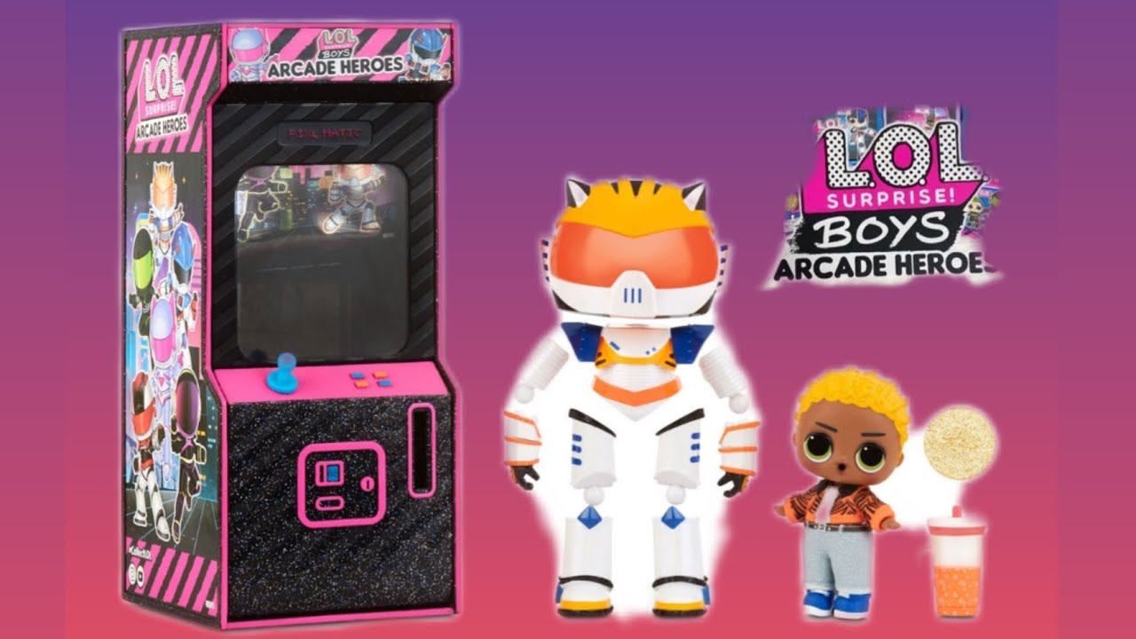 Lol Surprise Boys Arcade Heroes / unboxing/ Review - YouTube