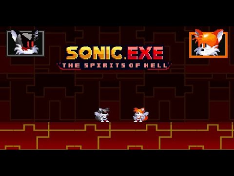 Sonic.exe spirits of hell round 1 tails solo ending gameplay - YouTube
