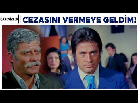 Çaresizler Türk Filmi | Kadir, Haluk'un cezasını vermeye geldi!
