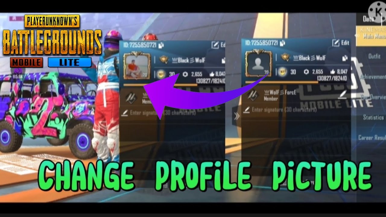 How to Change Profile Picture in PUBG Mobile Lite Lite | Profile ...