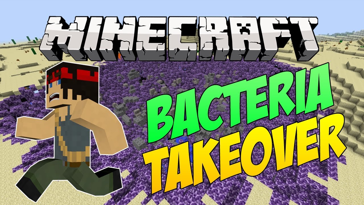 Minecraft Mod Spotlight - Bacteria Takeover! (Eating The World!) - YouTube