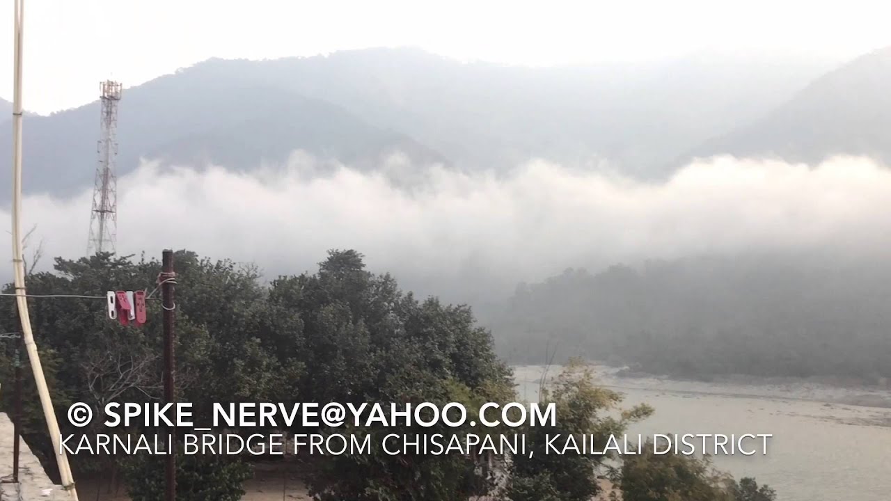 Karnali Bridge, Chisapani, Kailali - YouTube