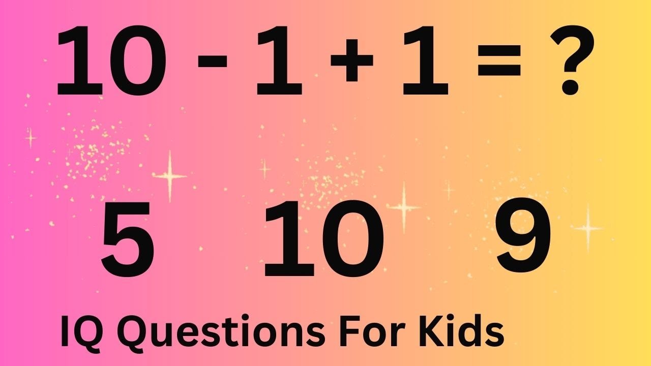 Mind Trick Questions With Answers Part 1 | Educational Video | IQ ...