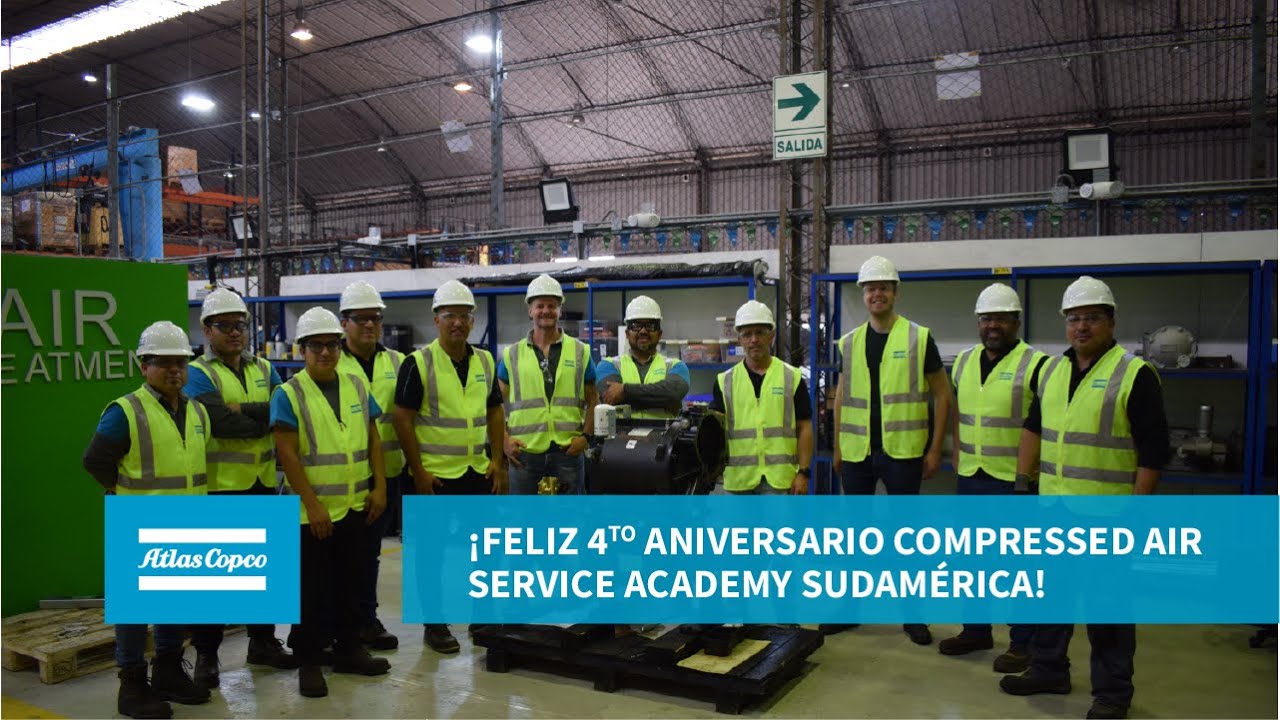 ¡Feliz 4to aniversario Compressed Air Service Academy Sudamérica! - YouTube