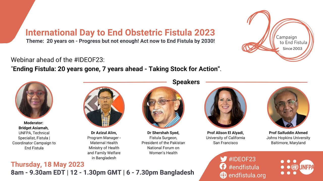 International Day to End Obstetric Fistula 2023 - YouTube