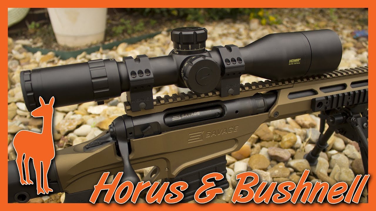 Bushnell HDMR-II Tactical Rifle Scope Final Review - Horus H59 Reticle ...
