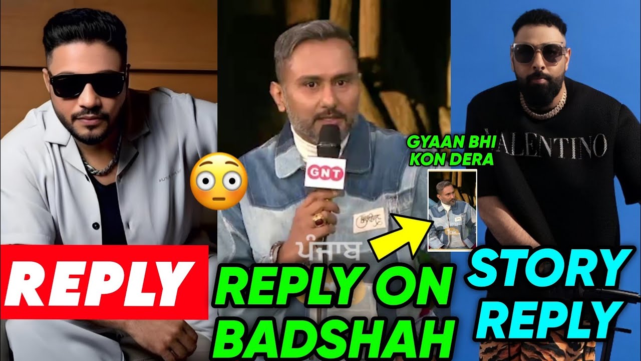 Honey Singh Reply Badshah 🤯 Raftaar Reply On 99 side | Badshah Story on ...