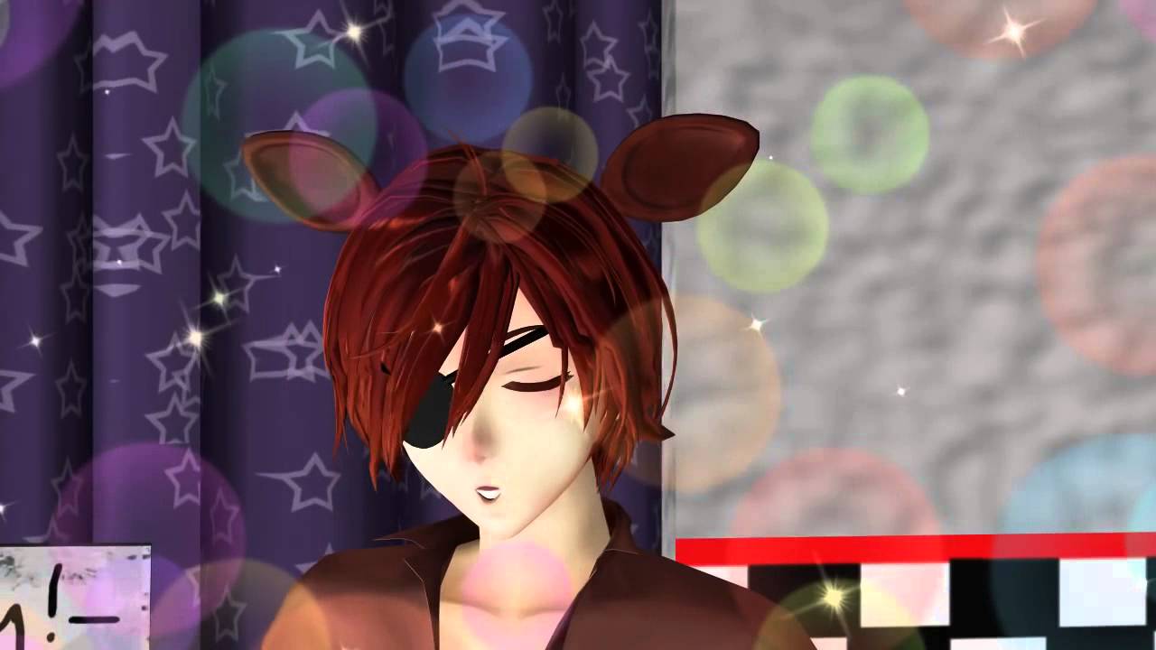 [Mmd fnaf] How foxy sneezes - YouTube