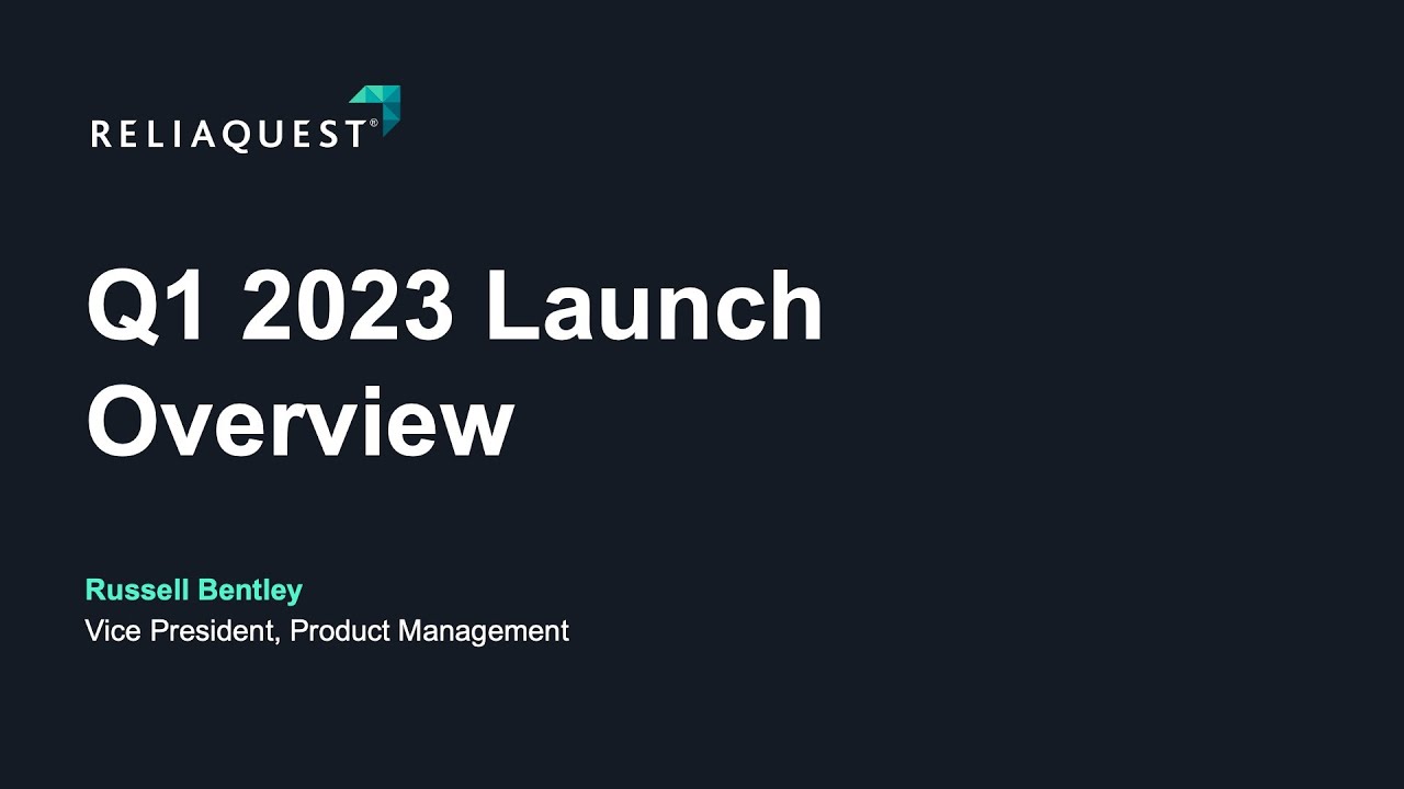 Reliaquest Greymatter Product Update Q1 2023 Youtube