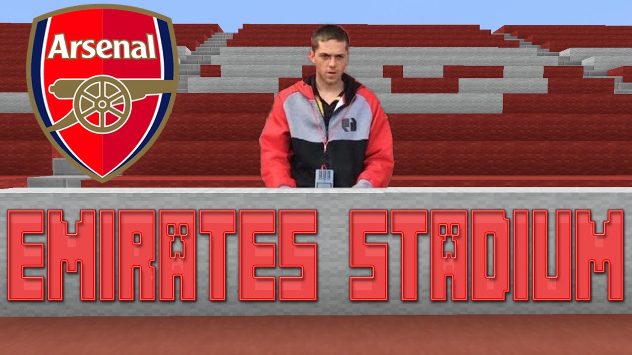 Minecraft Stadium Build Emirates Stadium Ep14 Stands (Road to 2k Subs ...