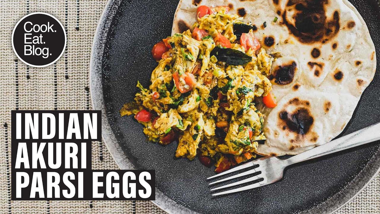 Akuri (Parsi Eggs). Learn how to make the perfect Indian Scrambled Eggs ...