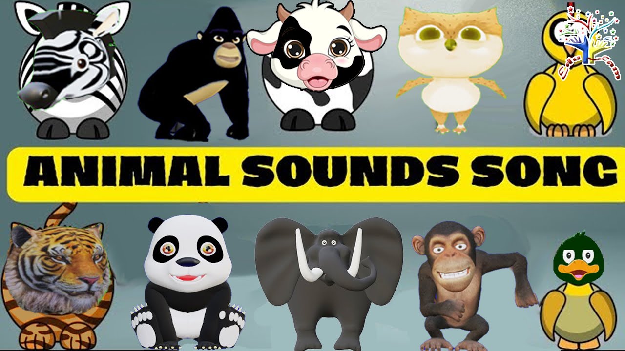 The Animal Sound Songs|for babies & Childrens ABAJ2 Kids Song & Nursery ...