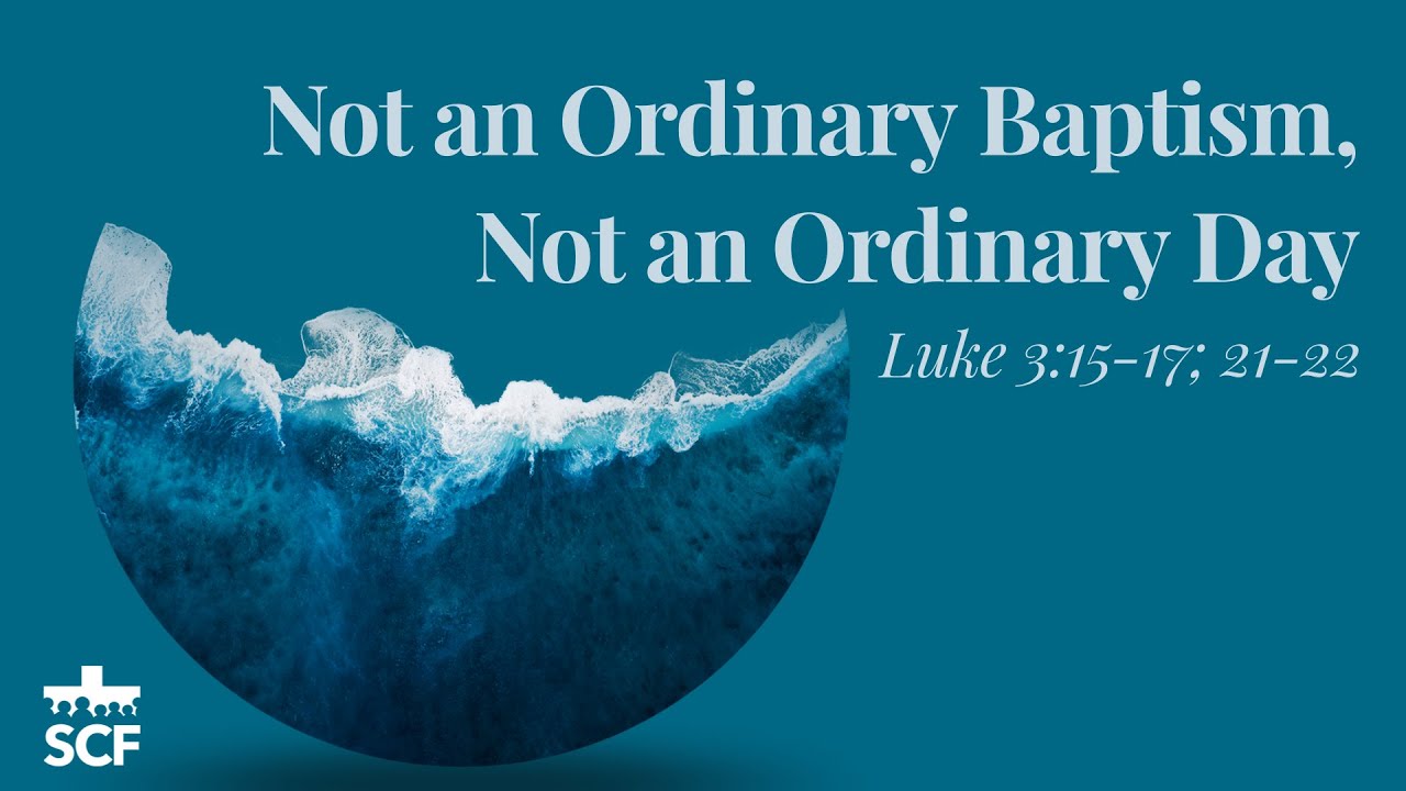 Not an Ordinary Baptism, Not an Ordinary Day - YouTube
