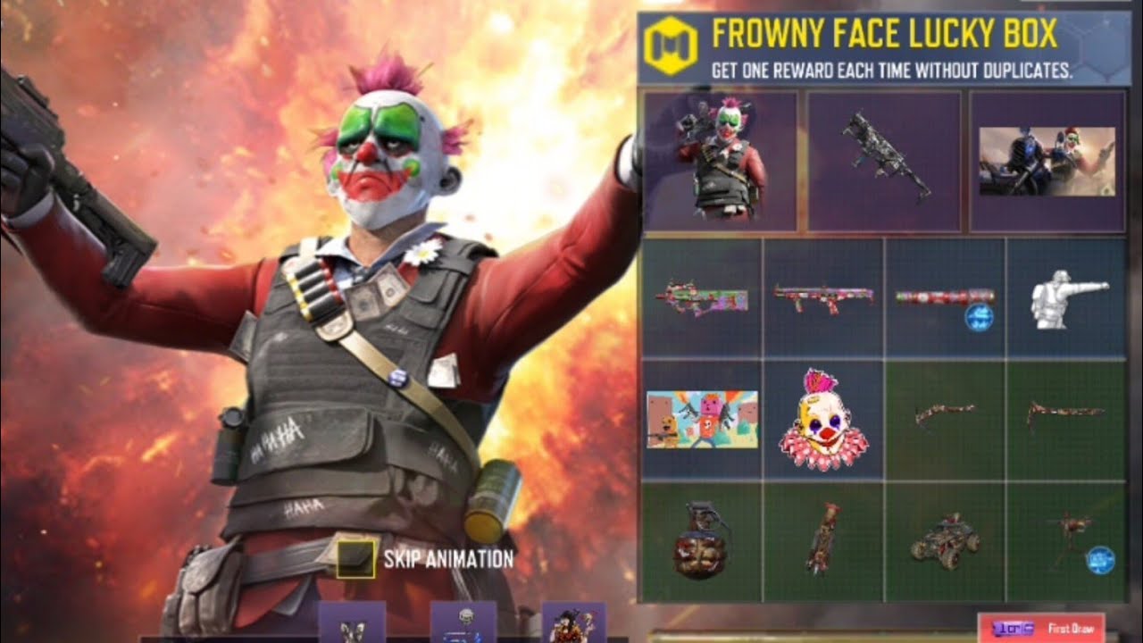 HOW TO GET FROWNY FACE LUCKY BOX IN CODM 2023 | FROWNY FACE LUCKY BOX IN CODM - YouTube