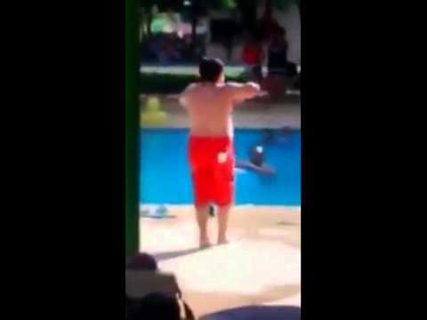 Fat Kid Dances to Cuban Pete Song