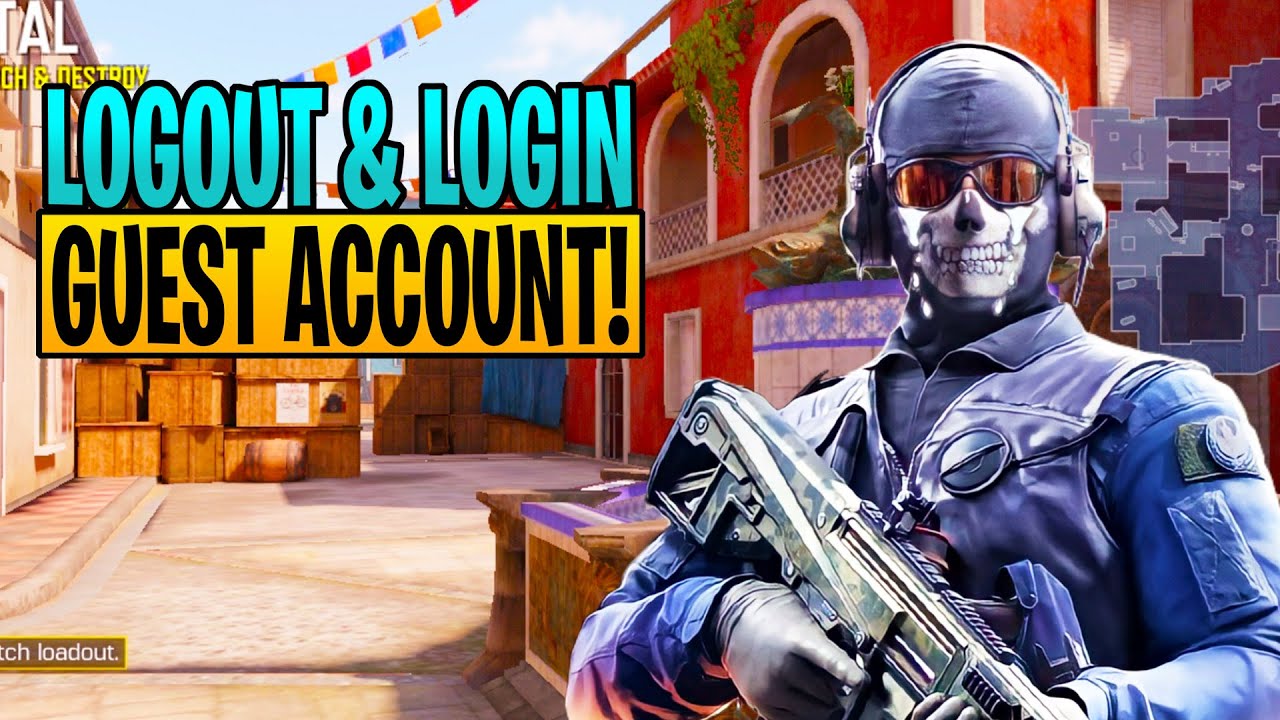 How to Logout and Login with Guest Account in COD Mobile 2025: Easy ...