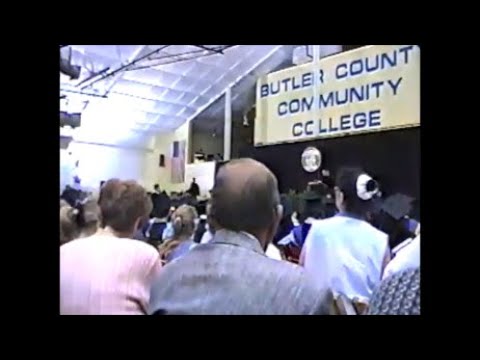 Butler County Community College Commencement May 1998 - YouTube