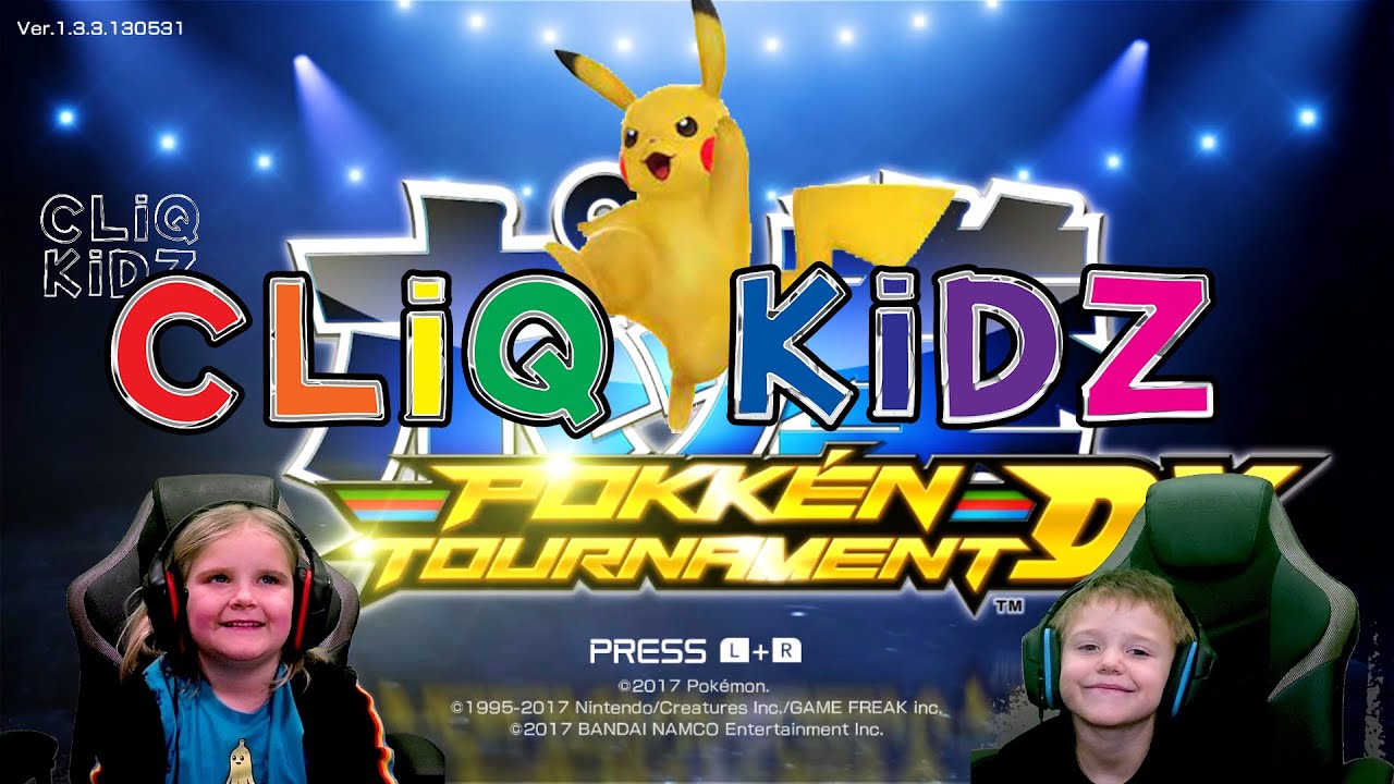 CLiQ KiDZ Finally Play Pokémon 2 Player in Pokken Tournament DX Local ...