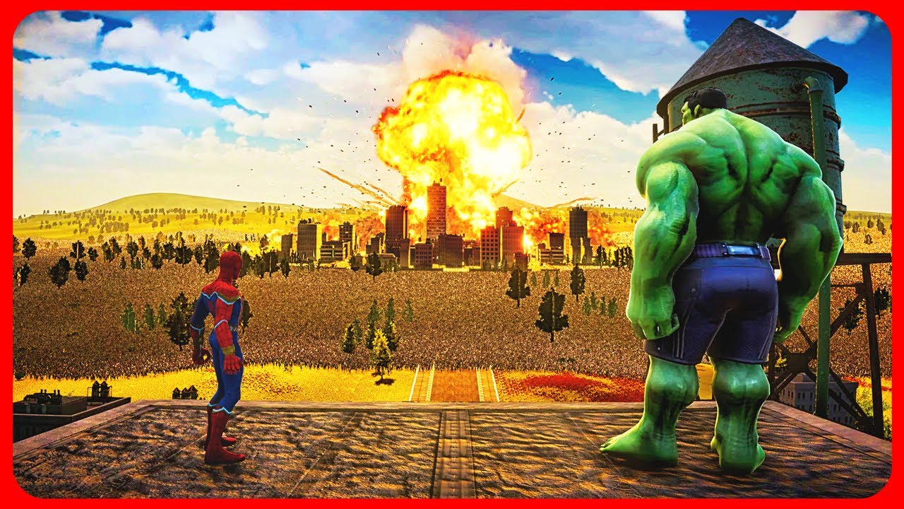 10 MILLION ZOMBIES vs City of Heroes - Ultimate Epic Battle Simulator 2 ...
