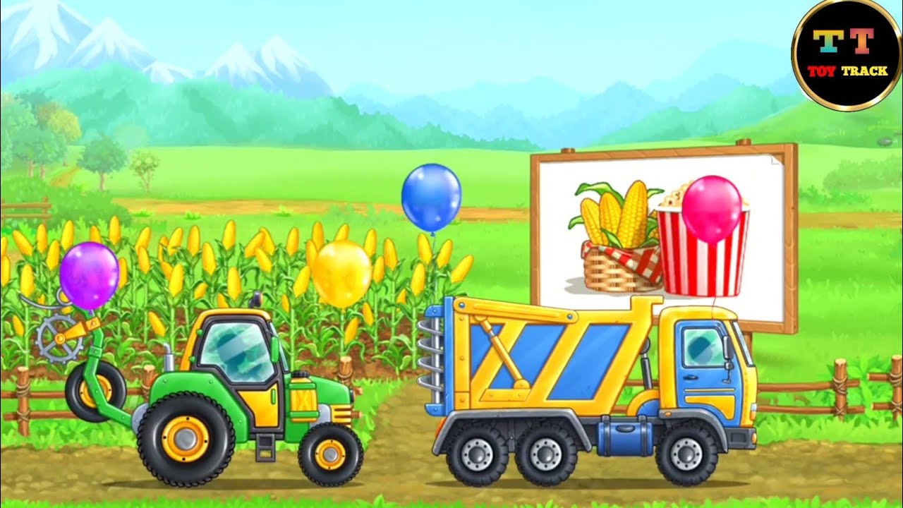 How to make Popcorn । Corn farming for kids - YouTube