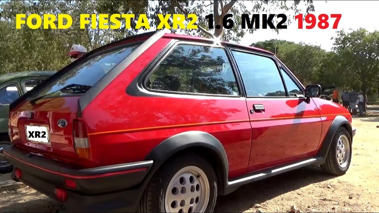 Ford Fiesta XR2 MK2 1.6 95 cv 1984-1989 - YouTube