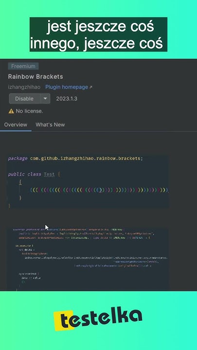 Rainbow Brackets w IntelliJ Idea - YouTube