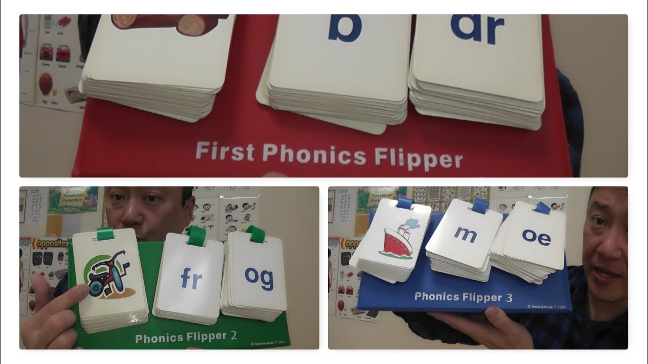 Teach children how to read with Phonics Flippers - YouTube
