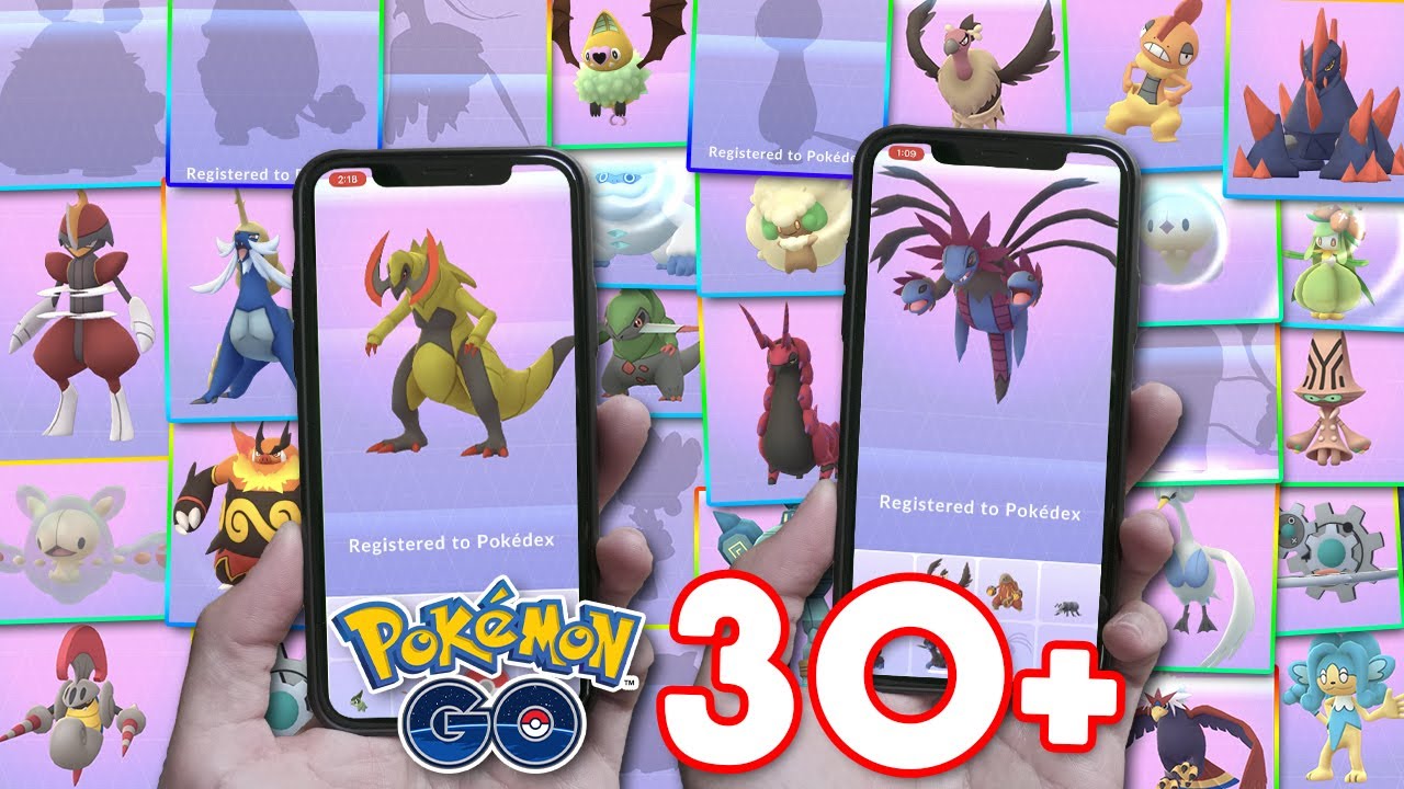 EVOLVING 30+ NEW POKÉMON IN POKÉMON GO (Pokémon GO Gen 6 Prep) - YouTube