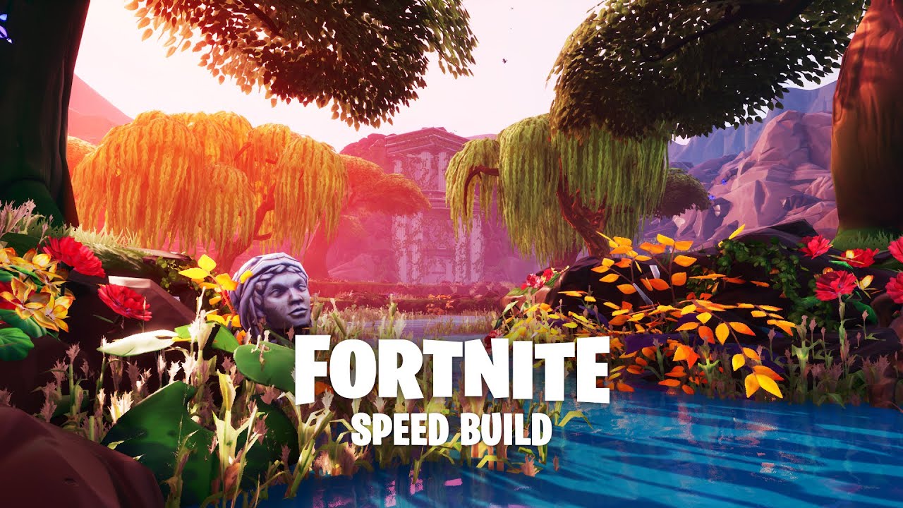 Fortnite Creative - ANCIENT TEMPLE - Speed Build - YouTube