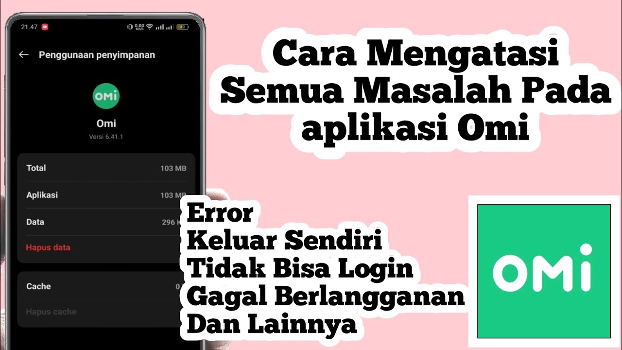Cara Mengatasi Semua Masalah Pada aplikasi Omi | How To Fix Problem Omi ...