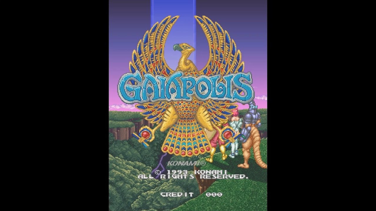 Gaiapolis 1993 - (ARCADE) - Konami 1993 - Complete Gameplay - YouTube
