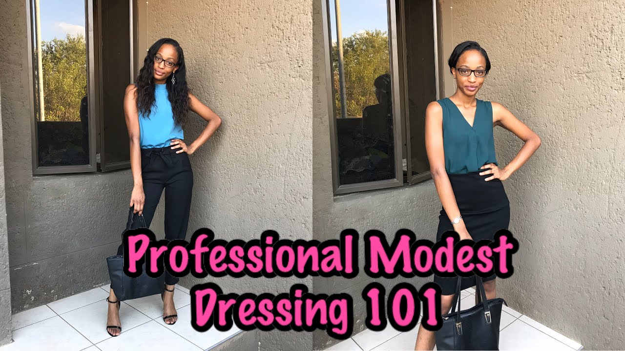 10 Modest Outfits for Accountants & Auditors - YouTube