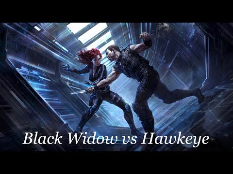 Black Widow vs Hawkeye | The Avengers (2012)