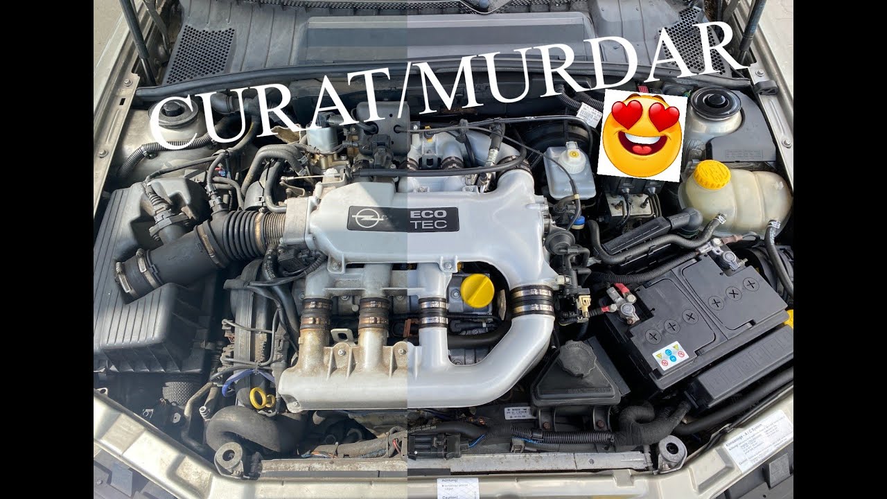 Opel Vectra B 2.5 V6 - Detailing Motor X25XE - YouTube