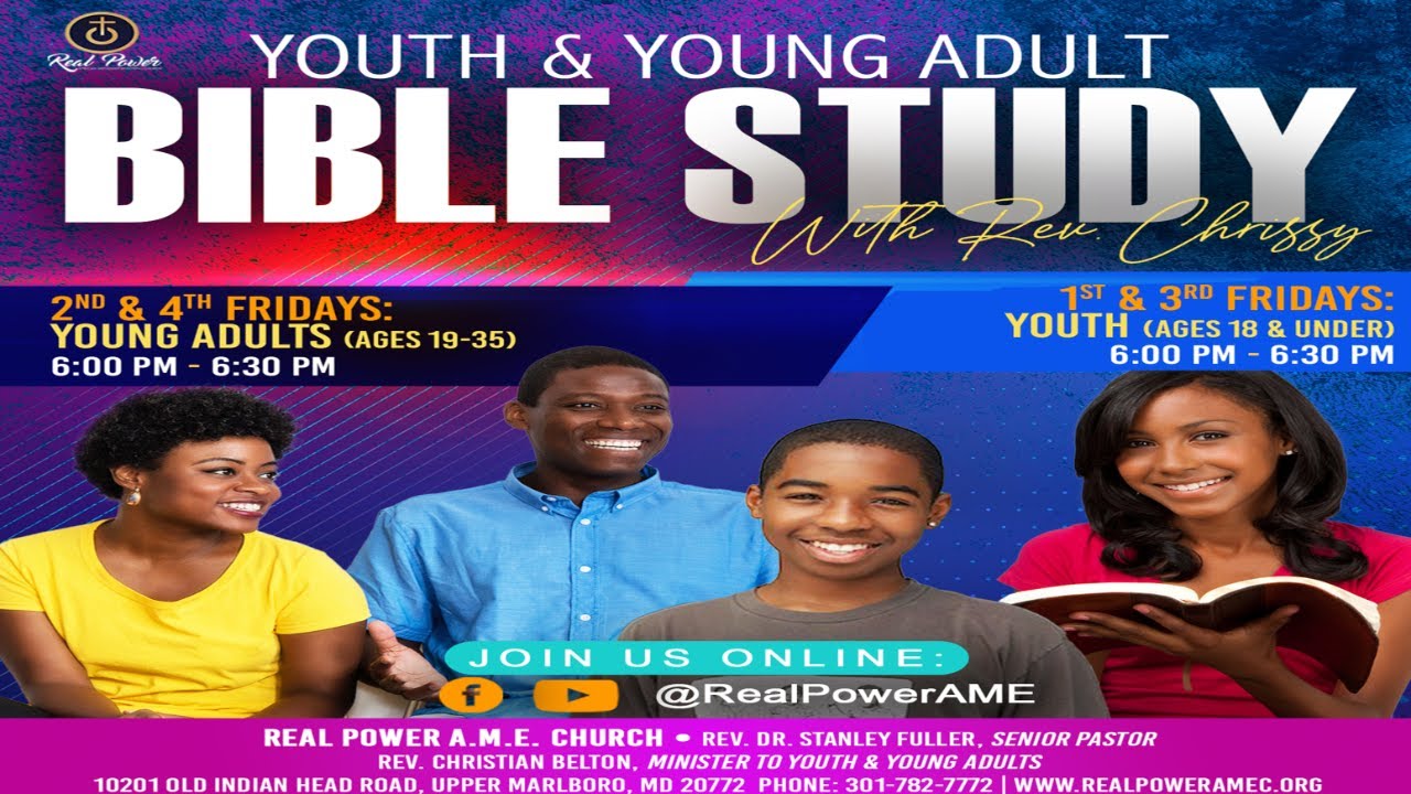 Youth & Young Adult Bible Study - YouTube