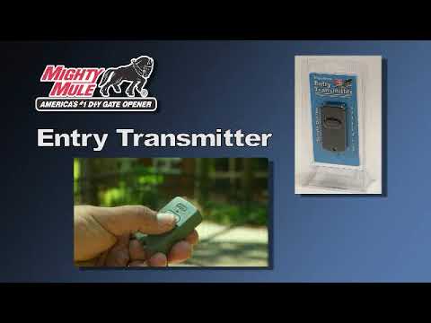 Mighty Mule Single-Button Entry Transmitter for GTO/Mighty Mule ...