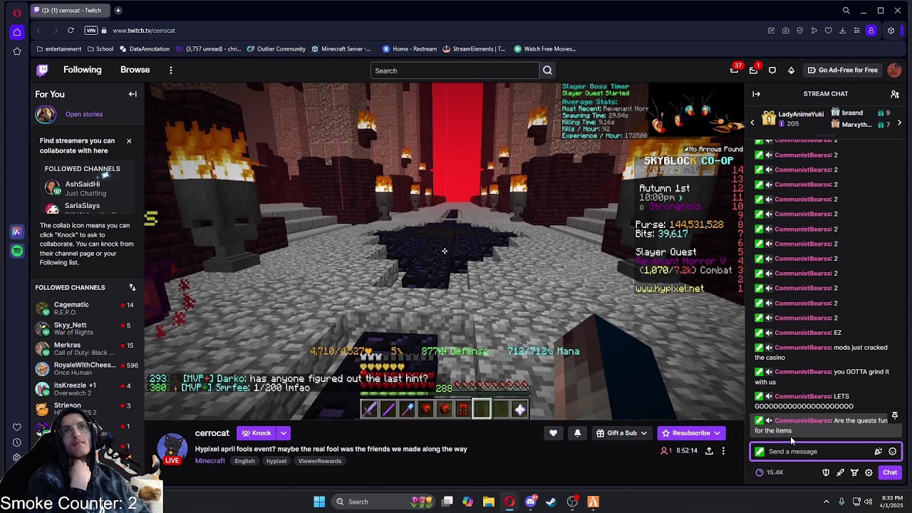 APRIL FOOLS DAY PRANKS!!! //Just Chatting// !discord !smoke - YouTube