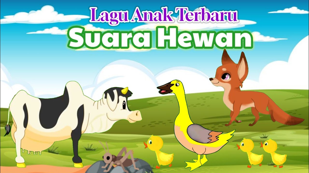 Lagu Anak Populer||Suara Hewan~Lagu Anak-anak~Lagu Anak Indonesia~Lagu ...